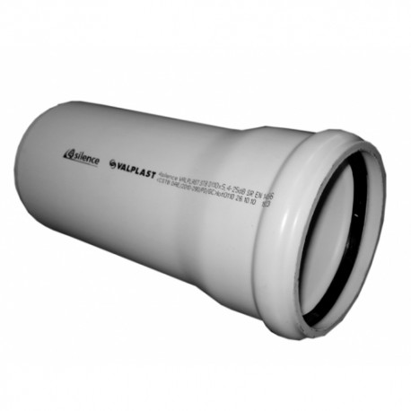 TEAVA PVC-110- L- 0-250 CU MUFA SI GARNITURA PT CANALIZARE GRI ...